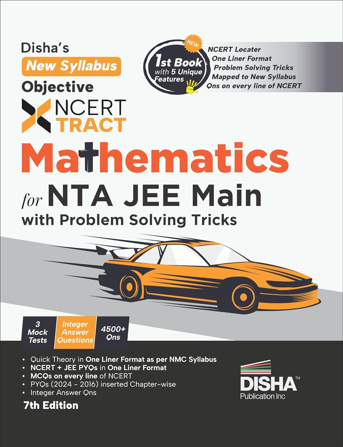Disha's New Syllabus Objective NCERT Xtract Mathematics for NTA JEE Ma ...