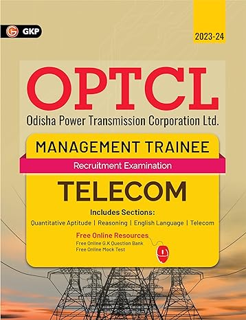OPTCL 2024 - Management Trainee - Telecom– books99.in