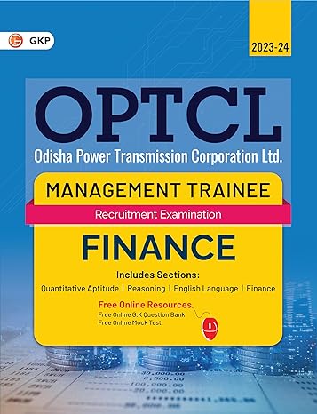 OPTCL 2024 - Management Trainee - Finance– books99.in